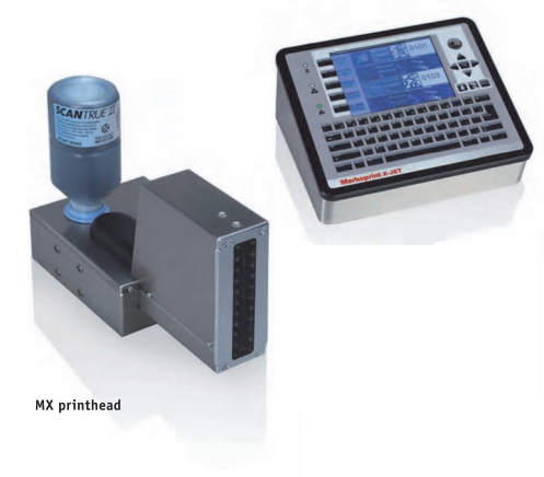 Termalni ink jet Markoprint X2 s tiskalno glavo MX | Adheziv